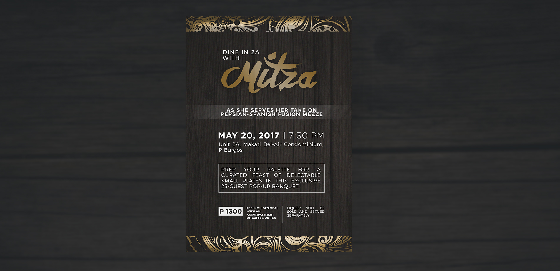 Dine in 2A with Mitza | JaggedPerspective