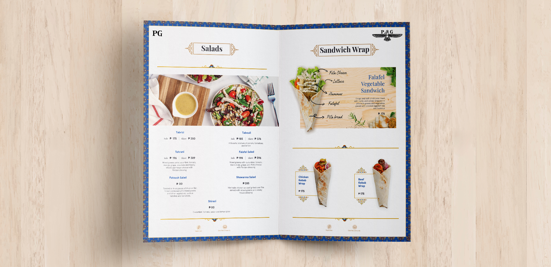 Persia Grill Menu | JaggedPerspective